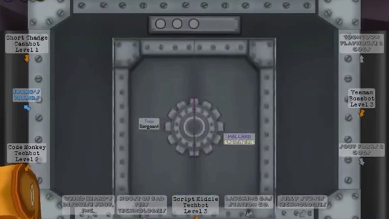 Toontown operation dessert storm: 3 story techbot building - YouTube