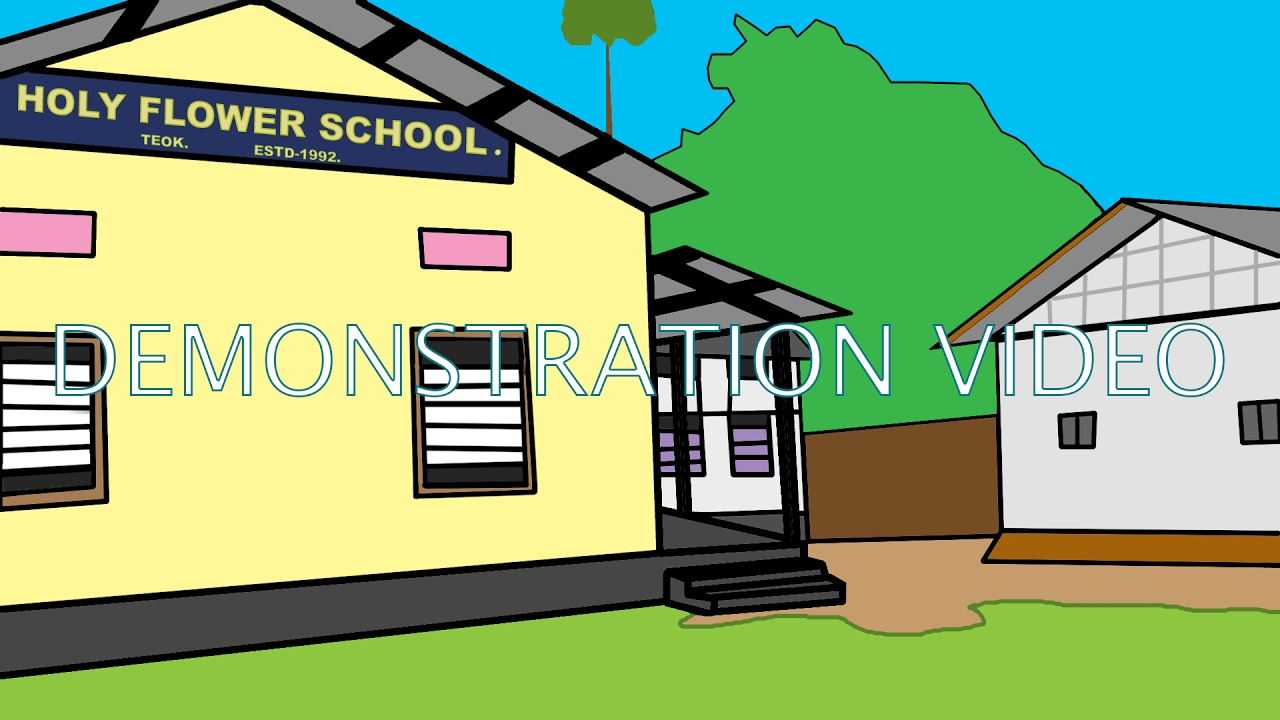 Holy Flower School (Demo 2D Animation) - YouTube