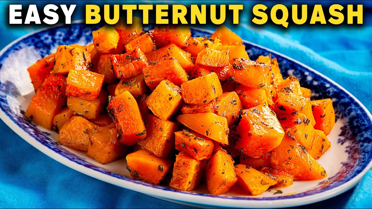 How to Make Roasted Butternut Squash that Tastes Amazing! - YouTube