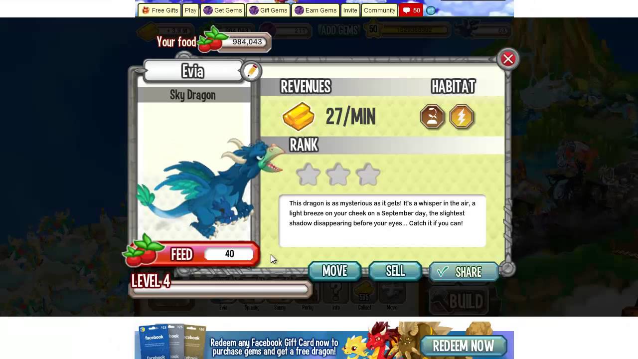 SKY DRAGON Dragon City Egg Breeding Formula and Level Up Fast - YouTube