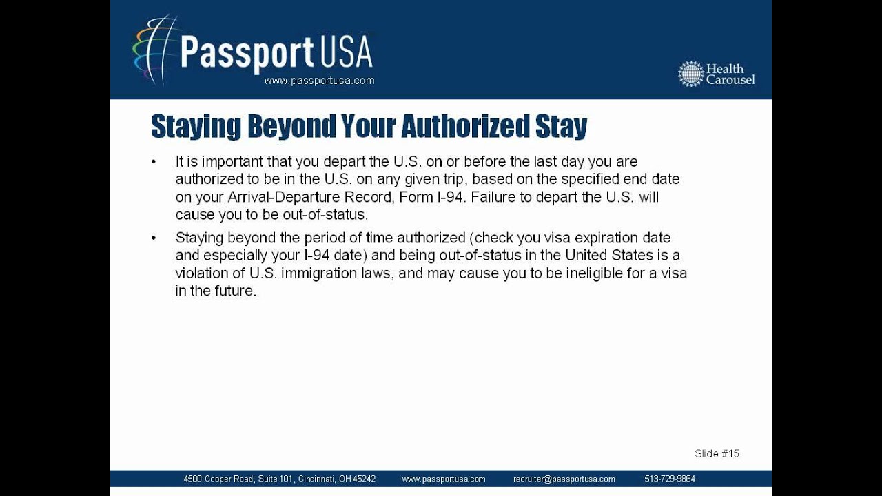 How to Secure a U.S. Visitor Visa - YouTube