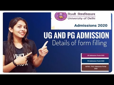 DU ADMISSION 2020 / ADMISSION ALERT / UG AND PG COURSES / STEP BY STEP ...