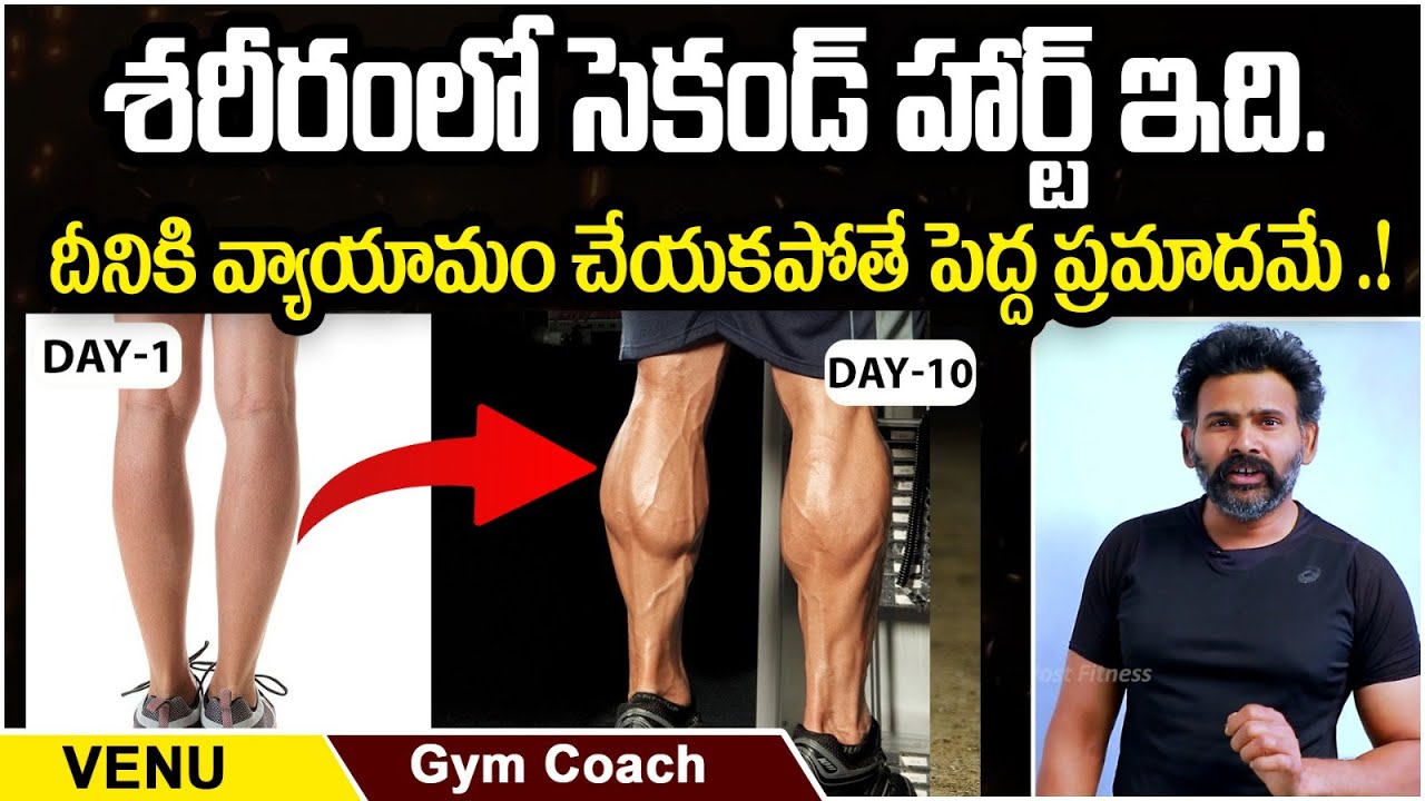 Calf Muscle Strengthening Exercises | Best Calf Muscle Workout | Venu ...