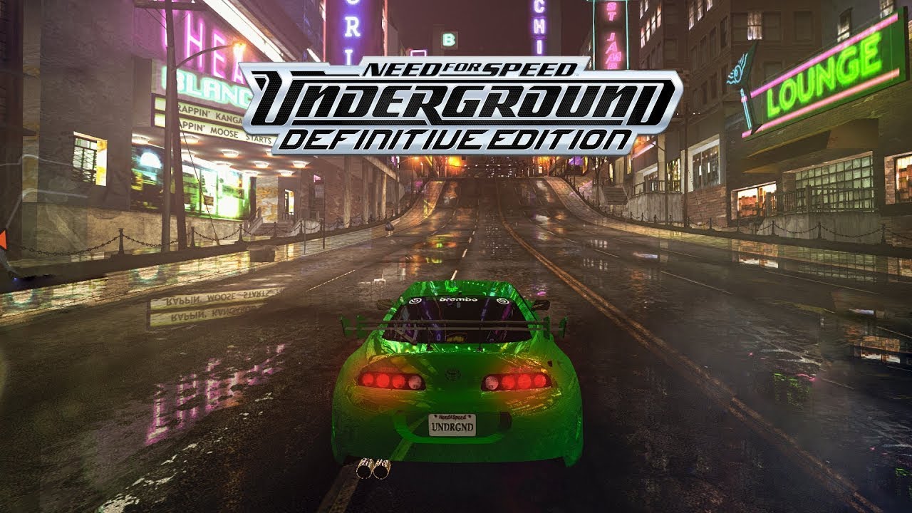 NFS Underground Definitive Edition #7 на Ultrawide мониторе с ...