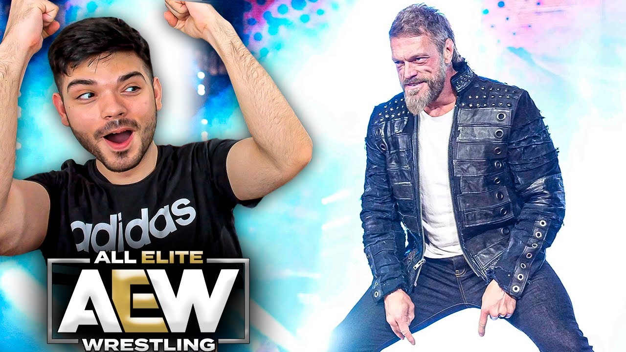 REACCIÓN al DEBUT de EDGE en AEW - YouTube
