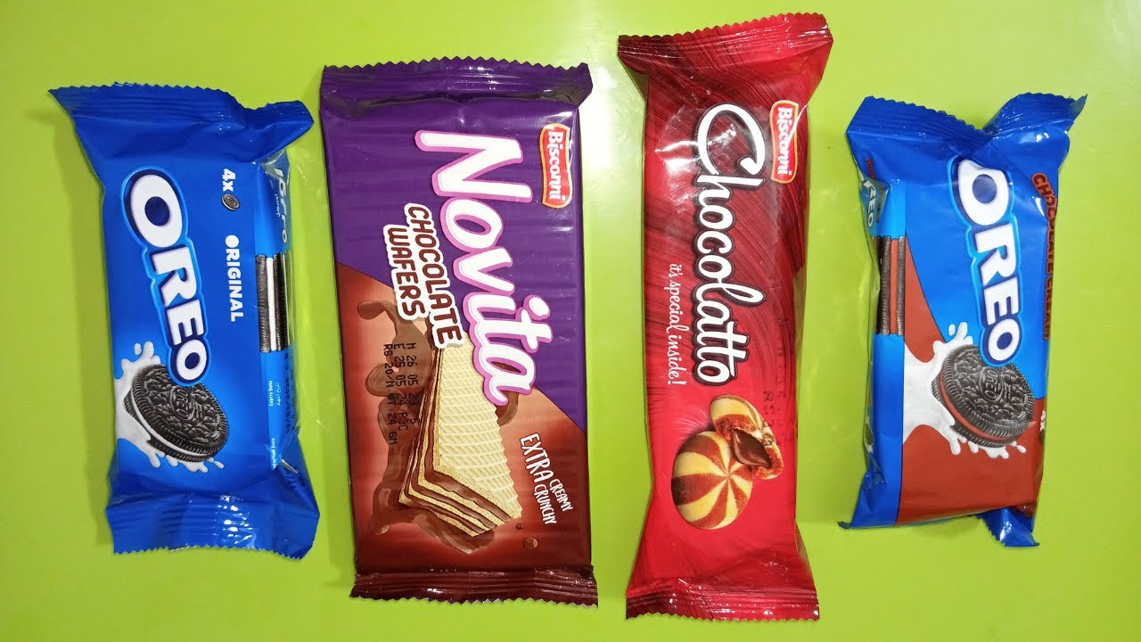 Lots of Biscuits | Oreo Chocolate Vs Chocolate Wafers Vs Cookies | ASMR ...