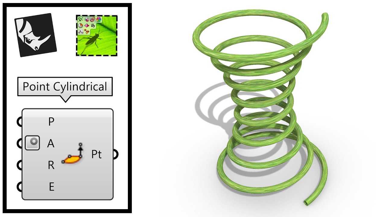 Point Attractor Facade (Rhino Grasshopper) - YouTube