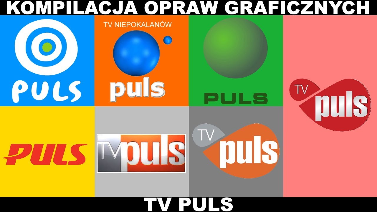 Kompilacja opraw graficznych #10 - TV Puls (2001-2024) - YouTube