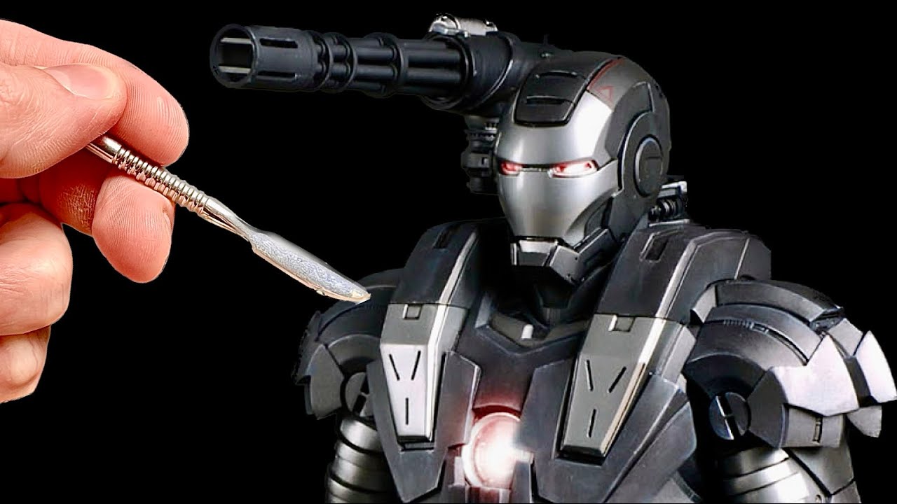 Sculpting WAR MACHINE MK1 | IRON MAN2 - YouTube