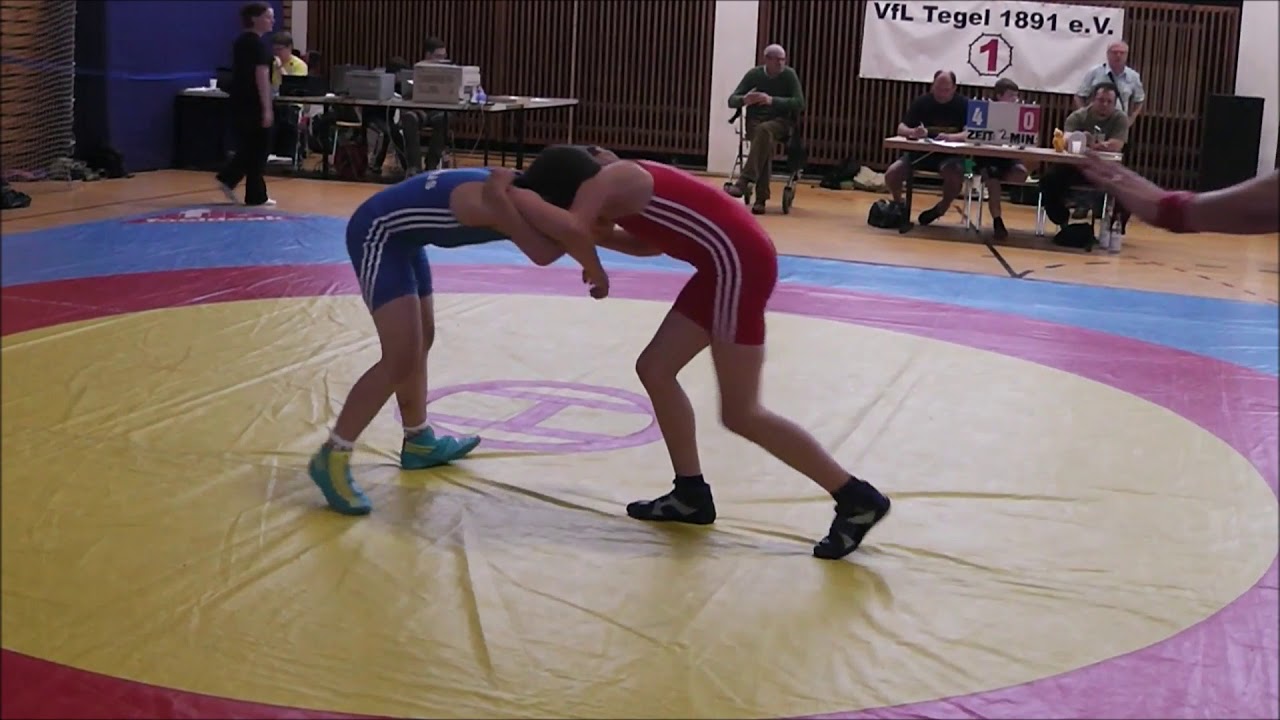 Ringen, youth wrestling Korniyenko - Megier - YouTube