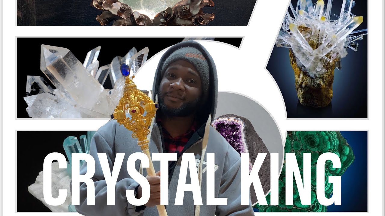 The Crystal King 🤴🏾💎 (supplying crystals and gemstones worldwide) - YouTube