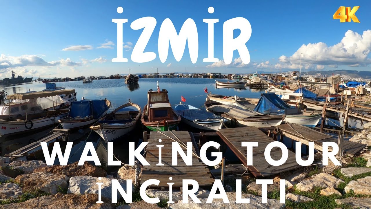 Izmir, Turkey walking tour | Inciraltı 4K 60FPS 2023 - YouTube