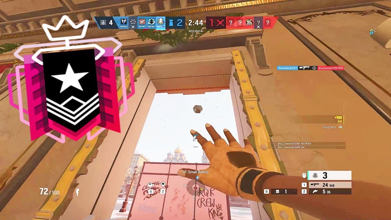 I decided to cheat in Rainbow Six Siege... - YouTube