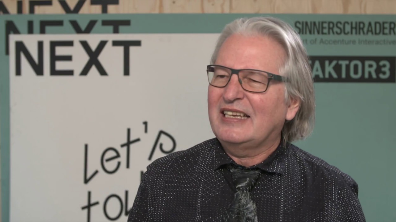 NEXT17 | Interview Bruce Sterling (Author & Journalist) - YouTube