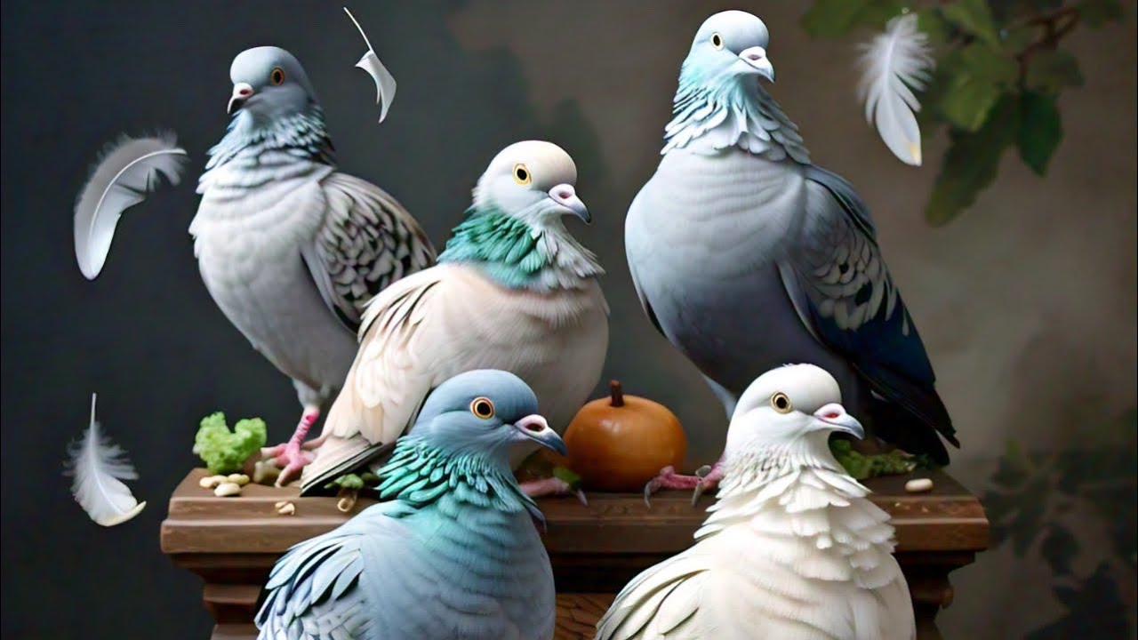 World’s Cutest and Rare Fancy Pigeons 18 🙌 Funny Kabutars #fancypigeon ...