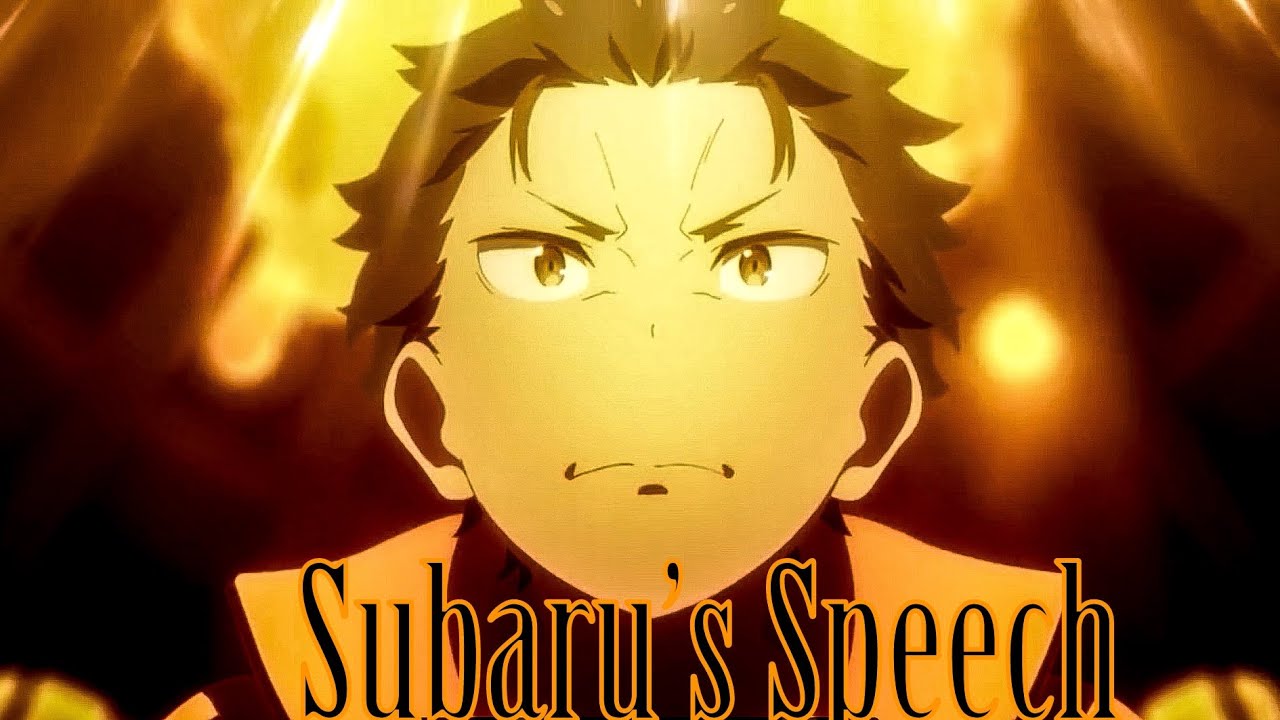Subaru's All Time Great Speech| Re:Zero Season 3 Episode 7 Review ...