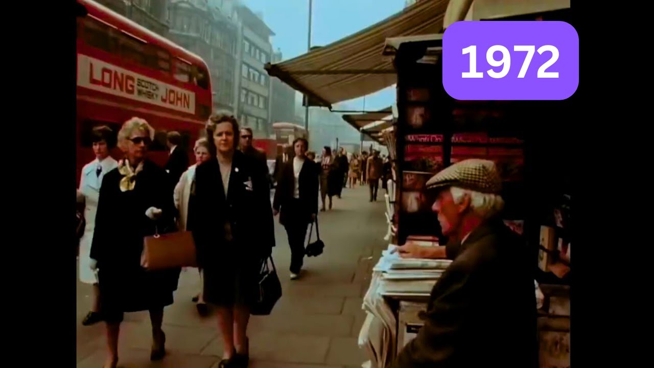 London In 1972 🇬🇧 - YouTube