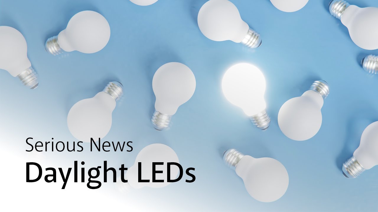Daylight LEDs | The future of light design - YouTube
