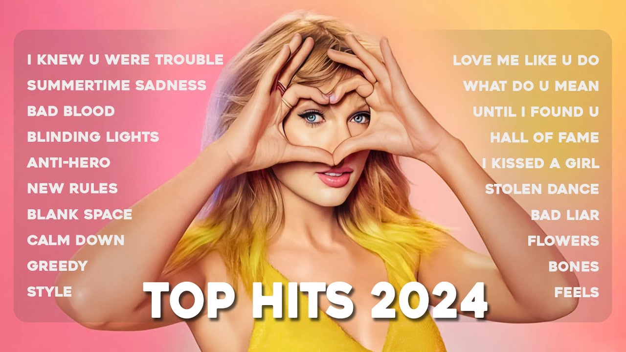 Top Hits 2024 ♪ Popular English Songs ♪ Summer Pop Music Playlist 2024 ...