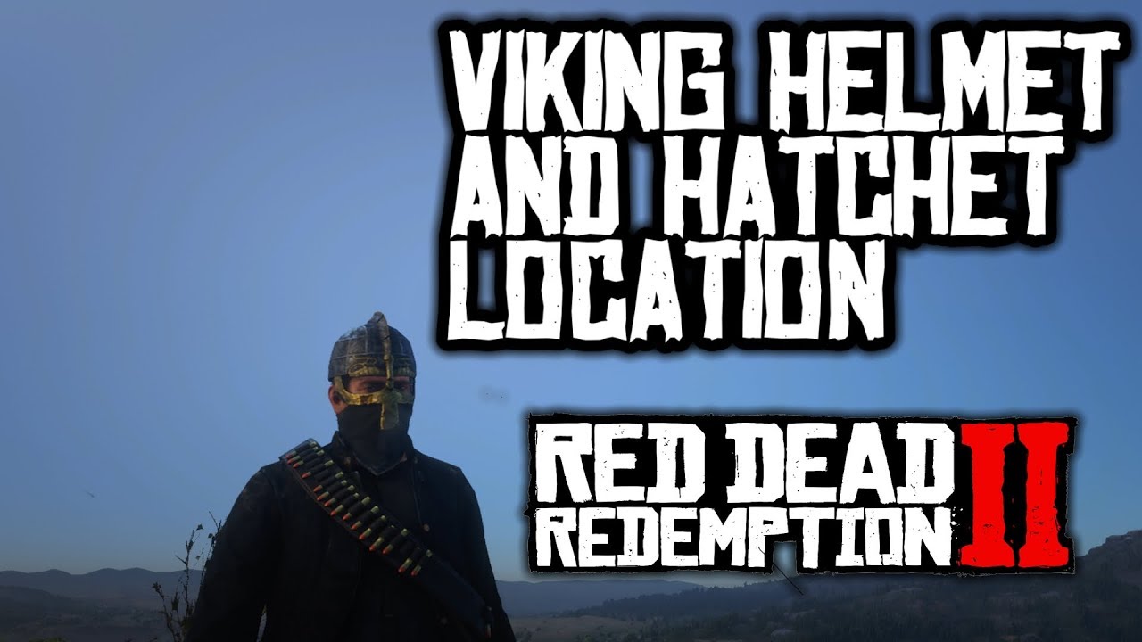 Red Dead Redemption 2: Unique Viking Helmet and Hatchet Location - YouTube