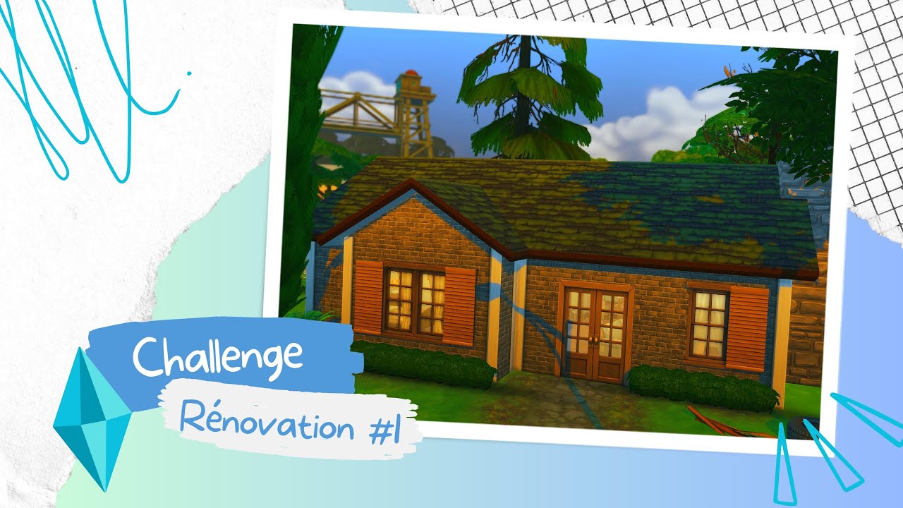 A toi de jouer | Challenge réno #1 | Speed Build | Sims 4 - YouTube