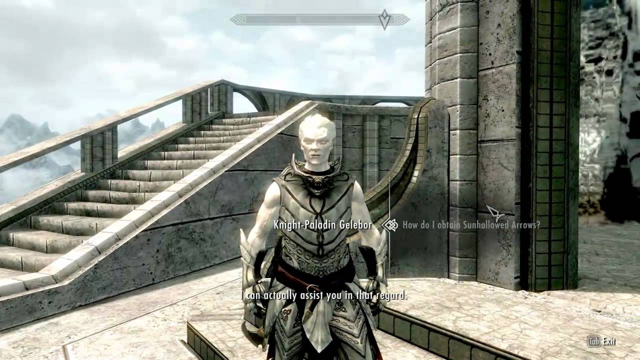 Skyrim: Dawnguard DLC Walkthrough Part 28 - Aruel's Bow - YouTube