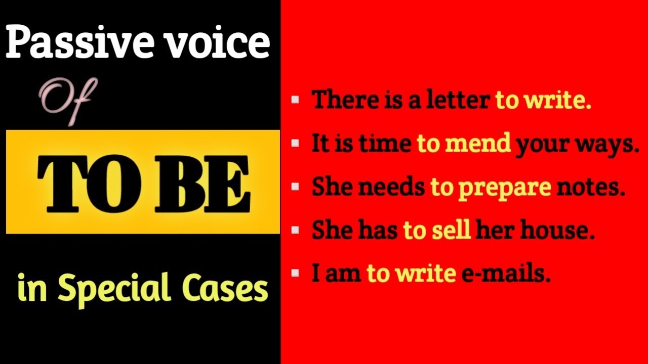 Use of "To Be" in Passive Voice।| Verb of To be | Speaking Practice ...