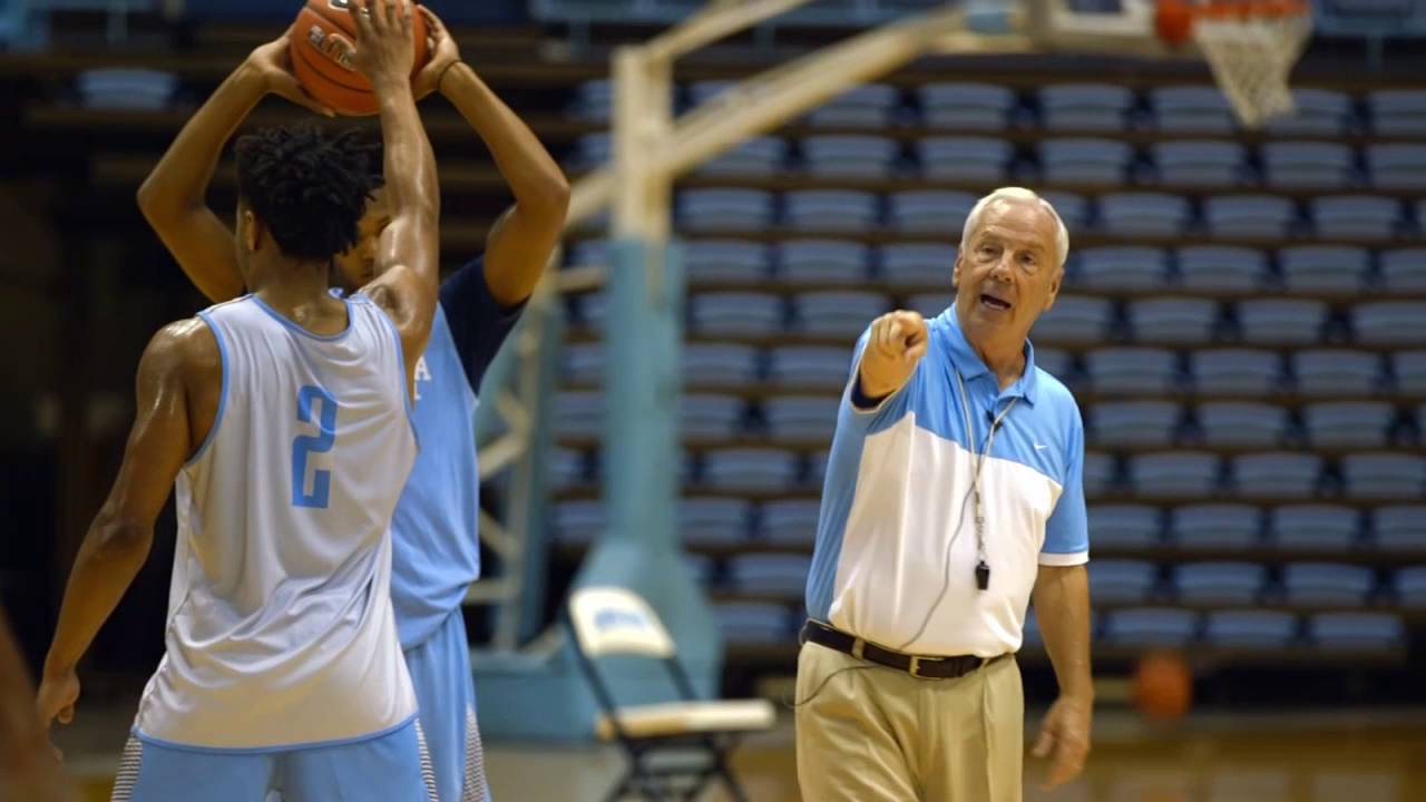 Carolina Basketball: Coach Williams Mic'd at First Practice - Part 4 ...