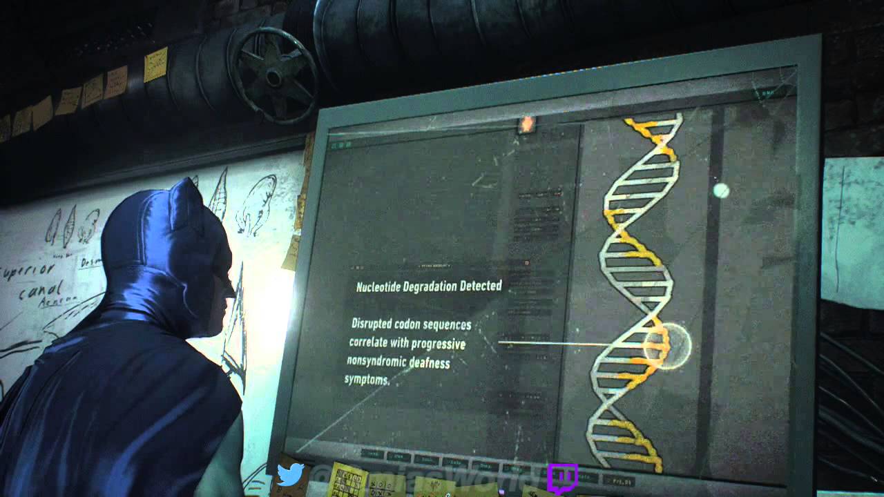 Batman: Arkham Knight Gameplay -- Kirk Langstroms Laboratory - YouTube