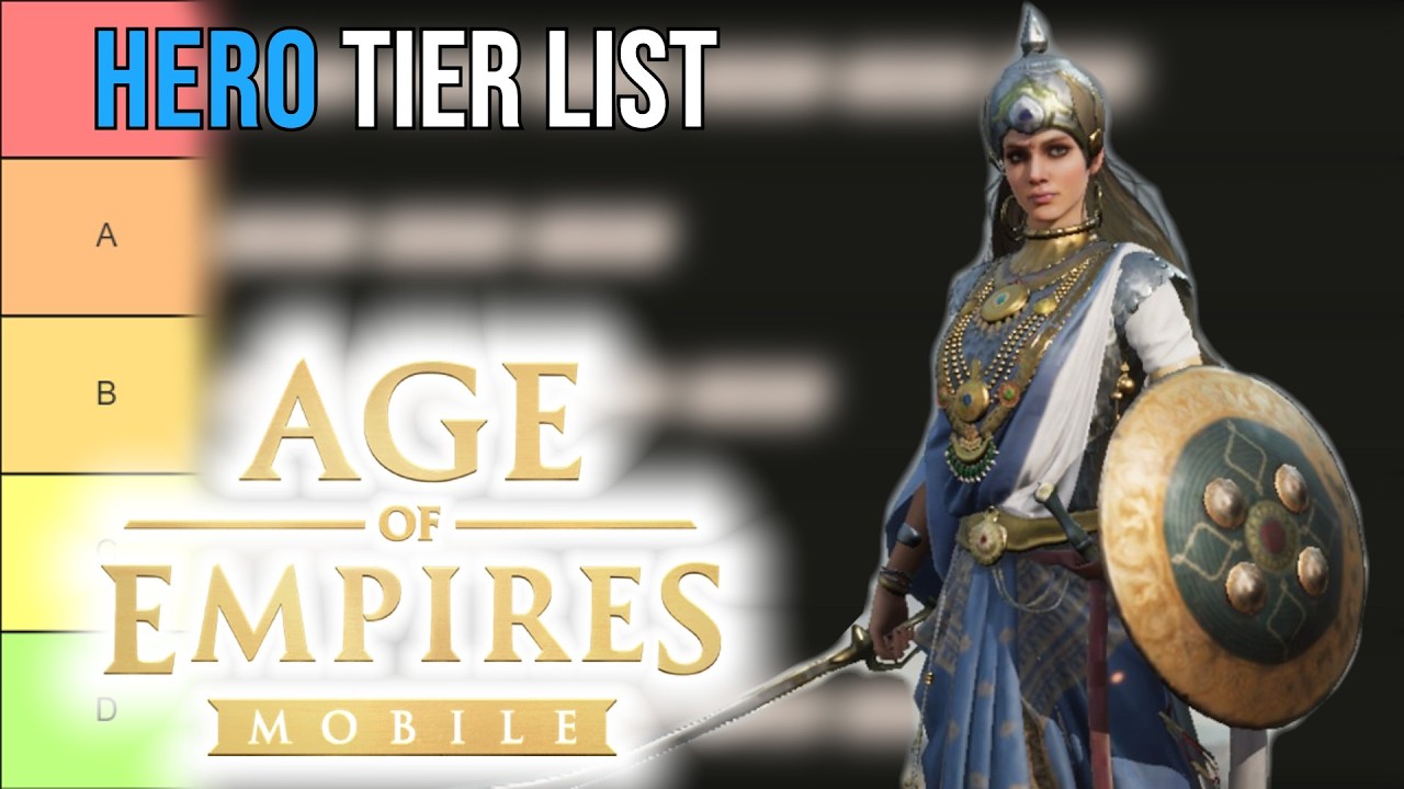 Age of Empires Mobile Hero Tier List - YouTube