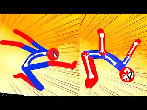 Best Falls in Stickman Dismounting #232