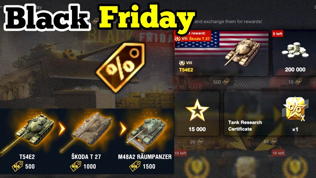 Black Friday Offers | How To Get Coupons - World of Tanks Blitz - YouTube