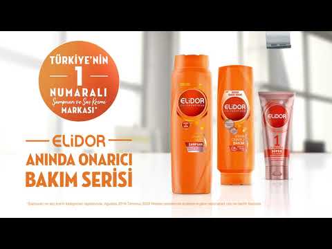 Elidor Anında Onarıcı Bakım Serisi ile saçlarını onarmanın tam zamanı!