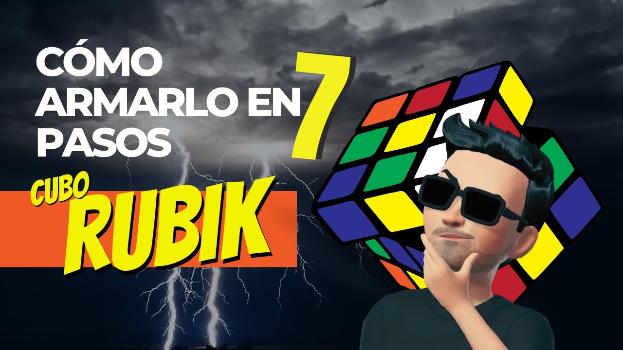 Cómo resolver el Cubo de Rubik 3x3 - 7 pasos fáciles! - YouTube