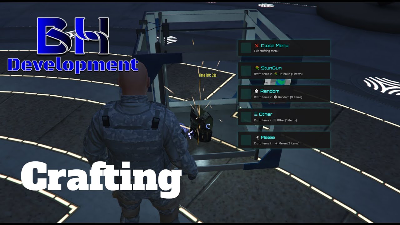 Crafting Script - FiveM - QBCore - YouTube