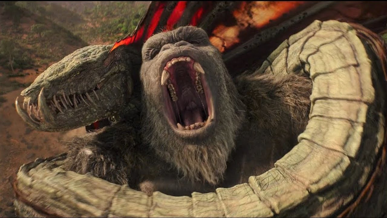 KONG Reaches The Interior Space of EARTH and Fights Against The Deadly ...