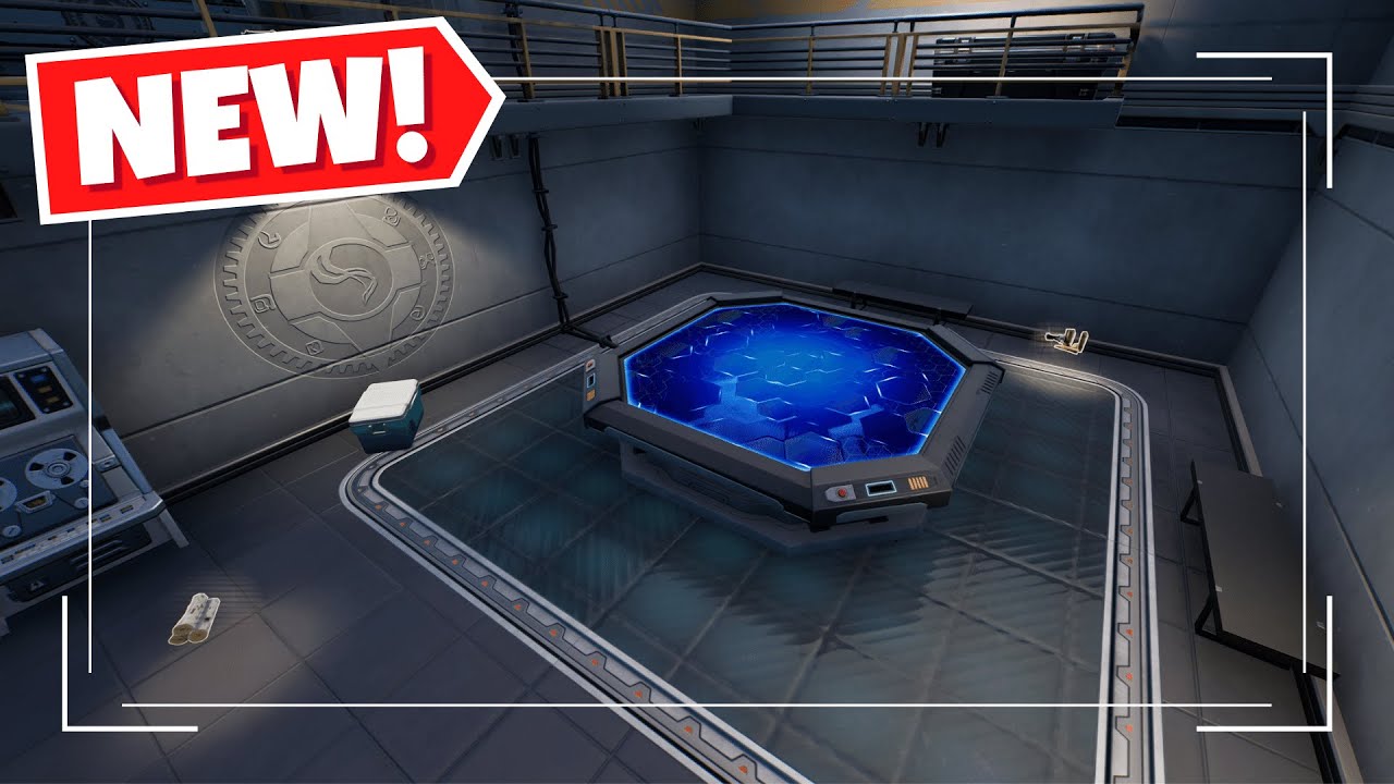 Fortnite NEW Secret Vault! (Map Update) - YouTube