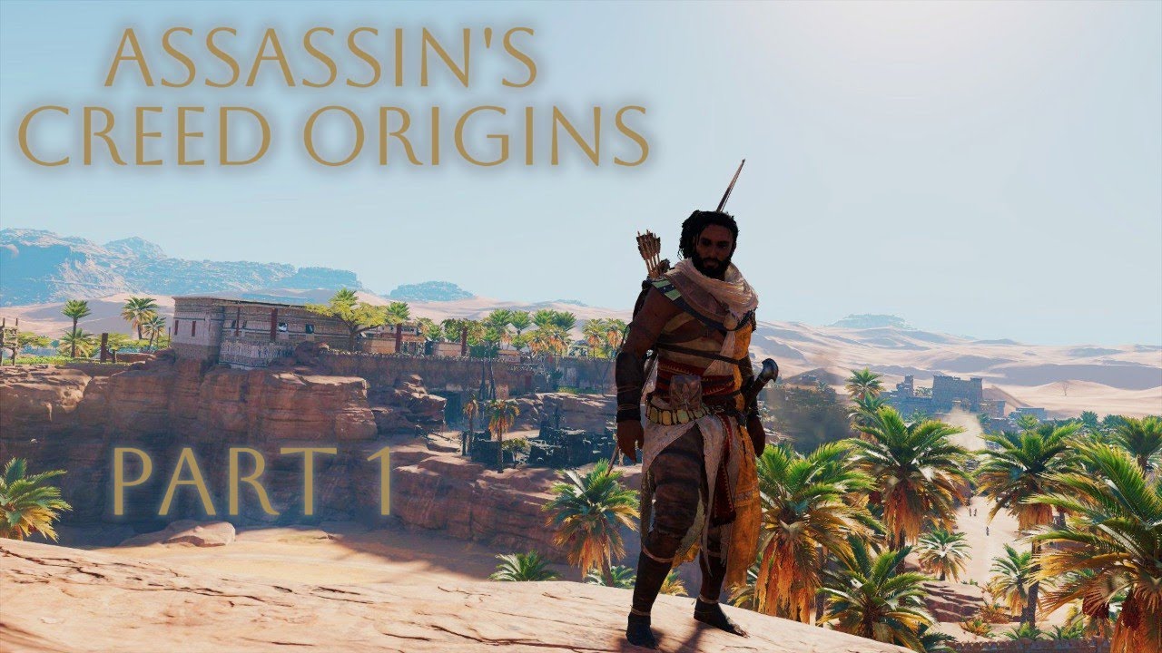 Assassin's Creed Origins Part 1 - The Heron (Hard 100% Playthrough ...