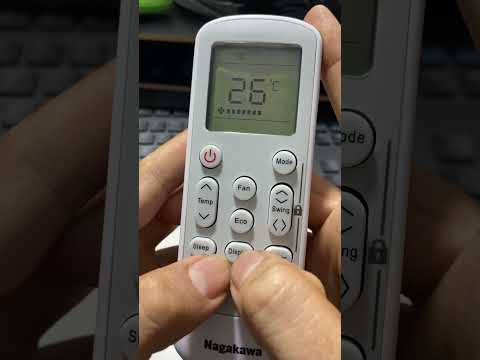 Hướng dẫn sử dụng điều khiển điều hòa NAGAKAWA chi tiết.