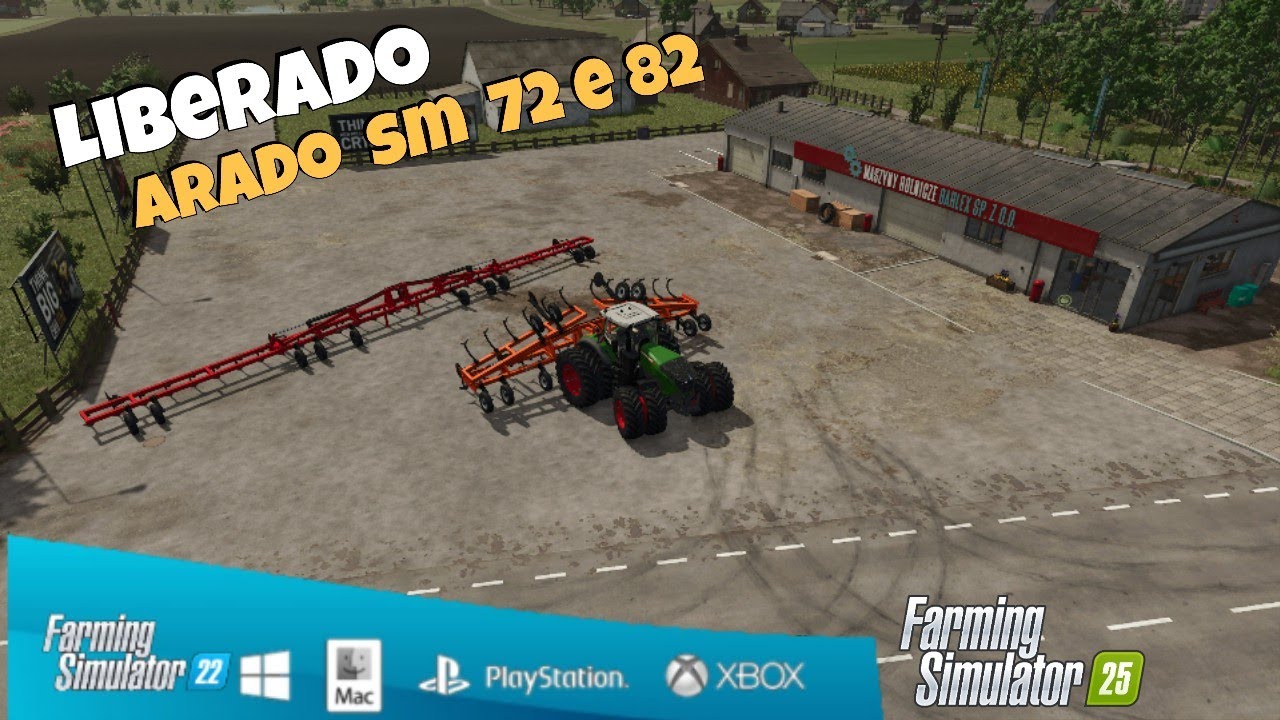 Liberado o arado SM 72 e 82 para PC e Consoles do Farming Simulator 25 ...