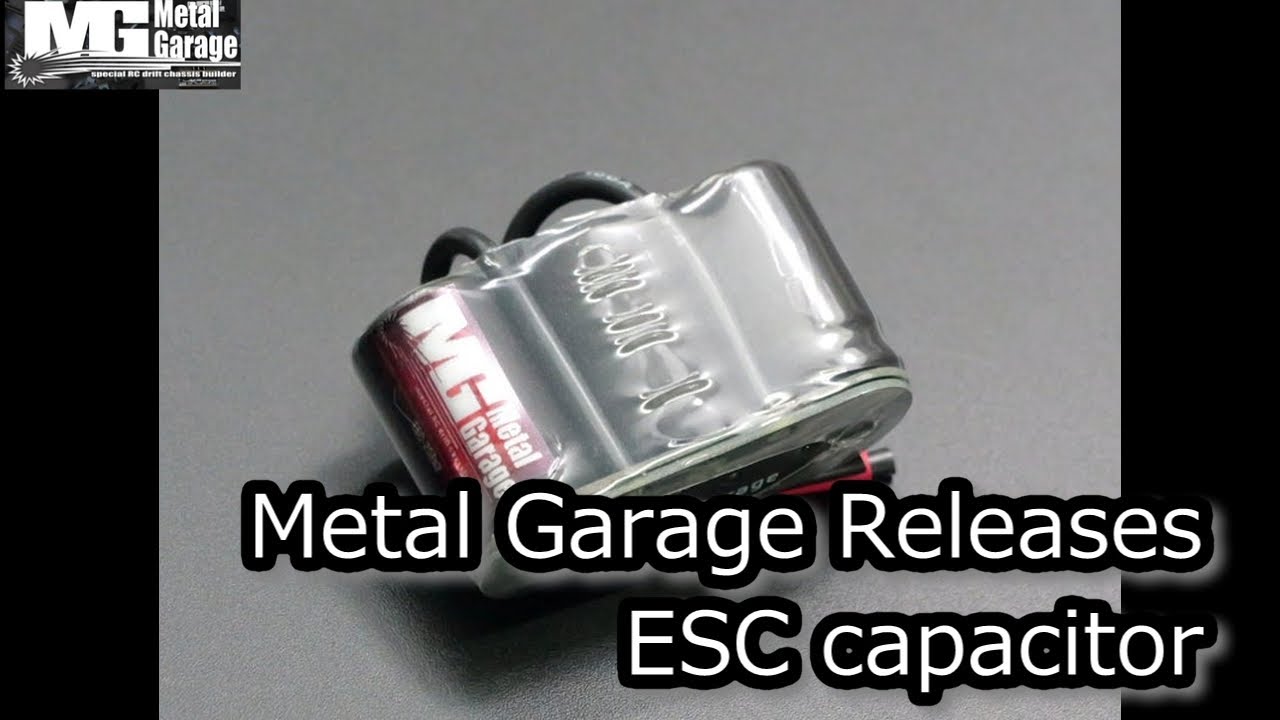 [ENG SUB] RC：Metal-Garage Releases ESC capacitor - YouTube