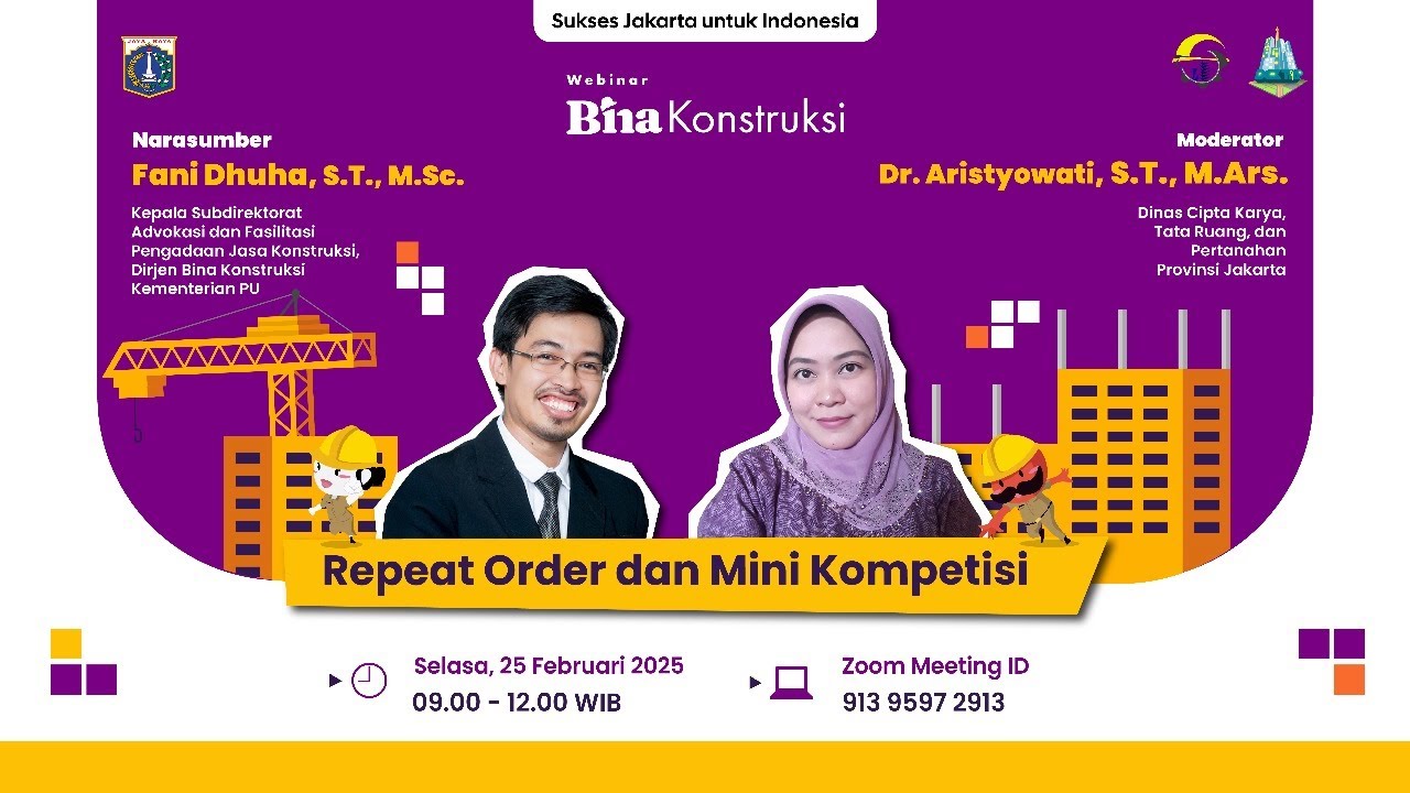 WEBINAR Bina Konstruksi "Repeat Order dan Mini Kompetisi" - YouTube