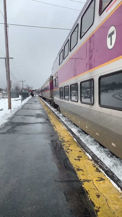 MBTA 1706 inbound to North Station 4K 60FPS #train #railway #mbta #railroad - YouTube