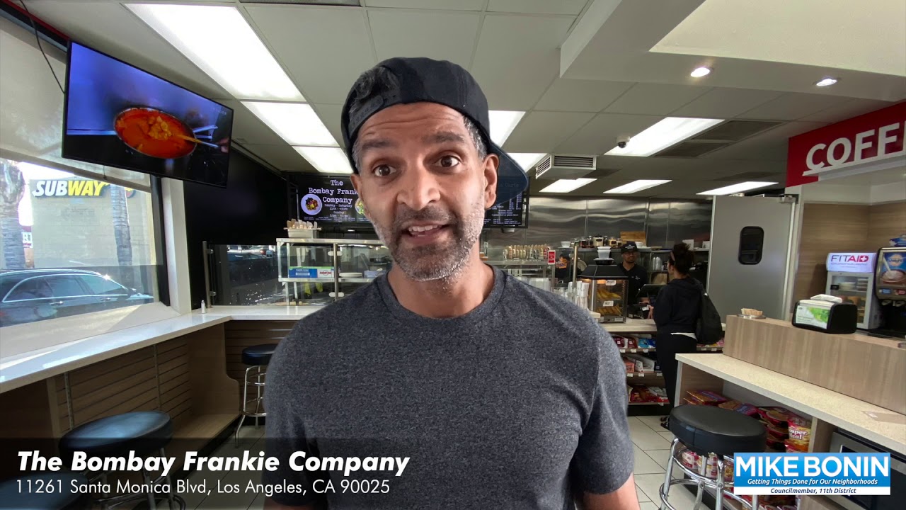 Mike Bonin - Supporting Small Businesses: The Bombay Frankie Company ...