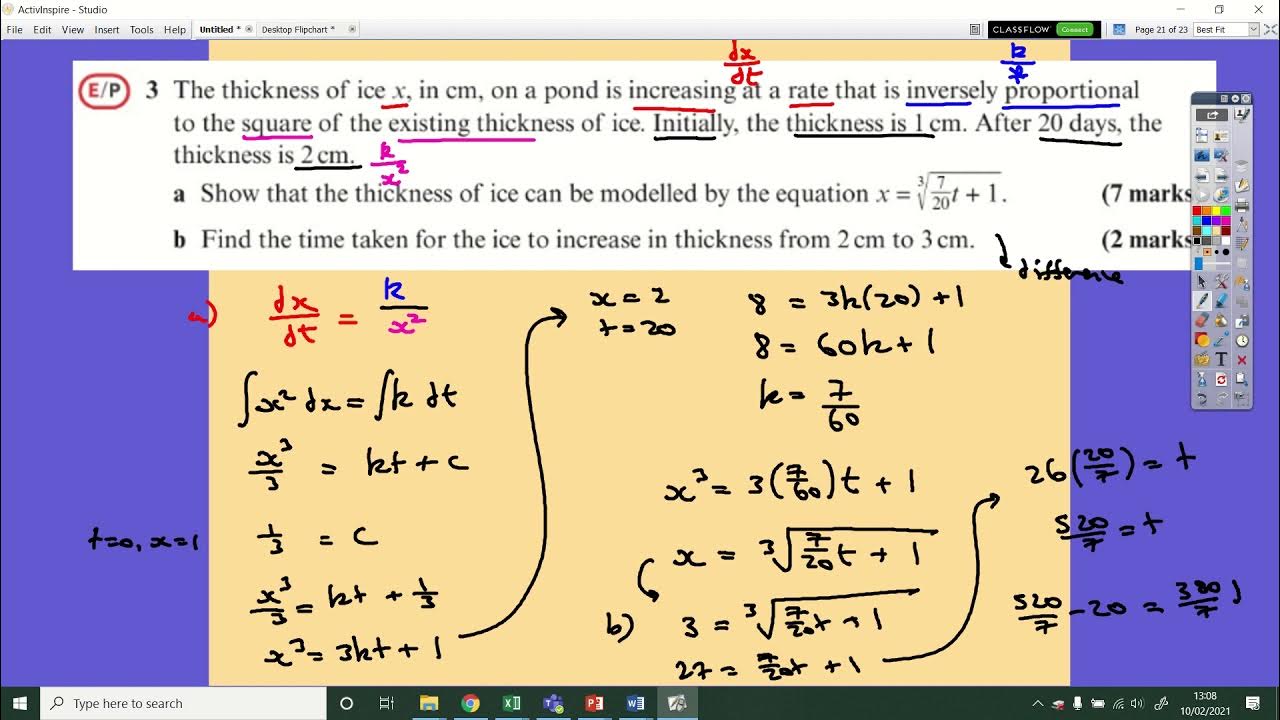 Differential Equations Practice - YouTube