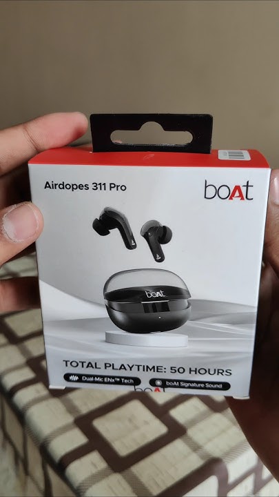 Unboxing Of boAt Airdopes 311 Pro Truly Wireless in Ear Ear Buds! #music - YouTube