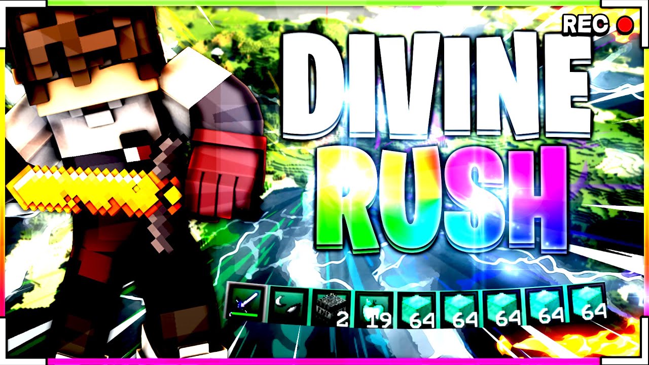PRESENTATION DU PACK DIVINE RUSH | Minecraft - YouTube