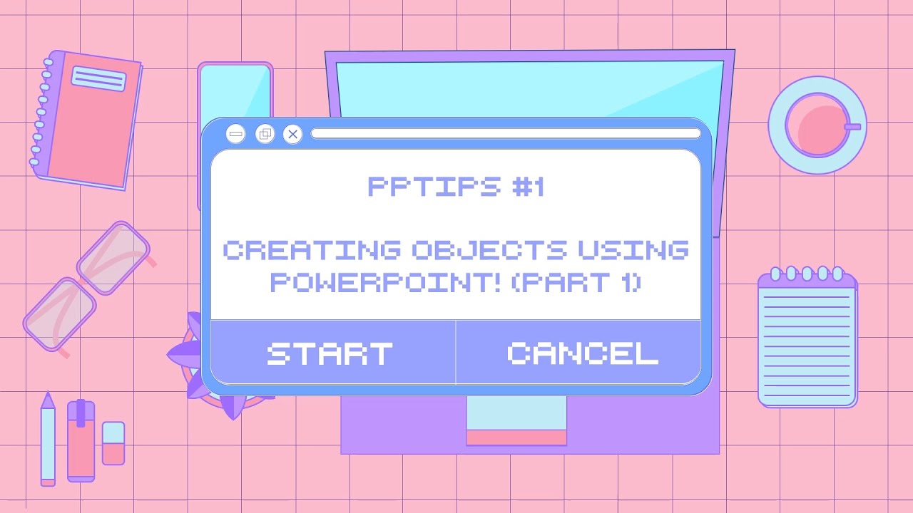 Drawing Using Powerpoint : Notebook and Notepad (Part 1) - YouTube