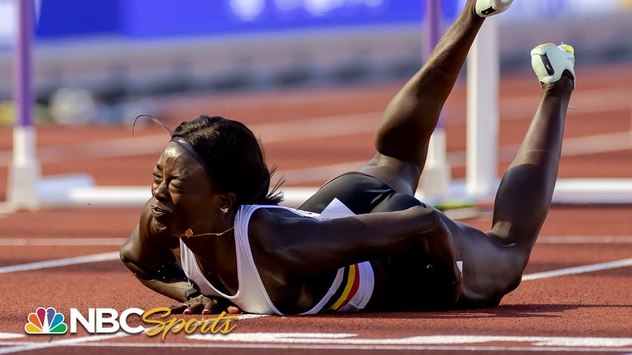 Bizarre moment: Zagre crashes on final hurdle of solo hurdles time ...