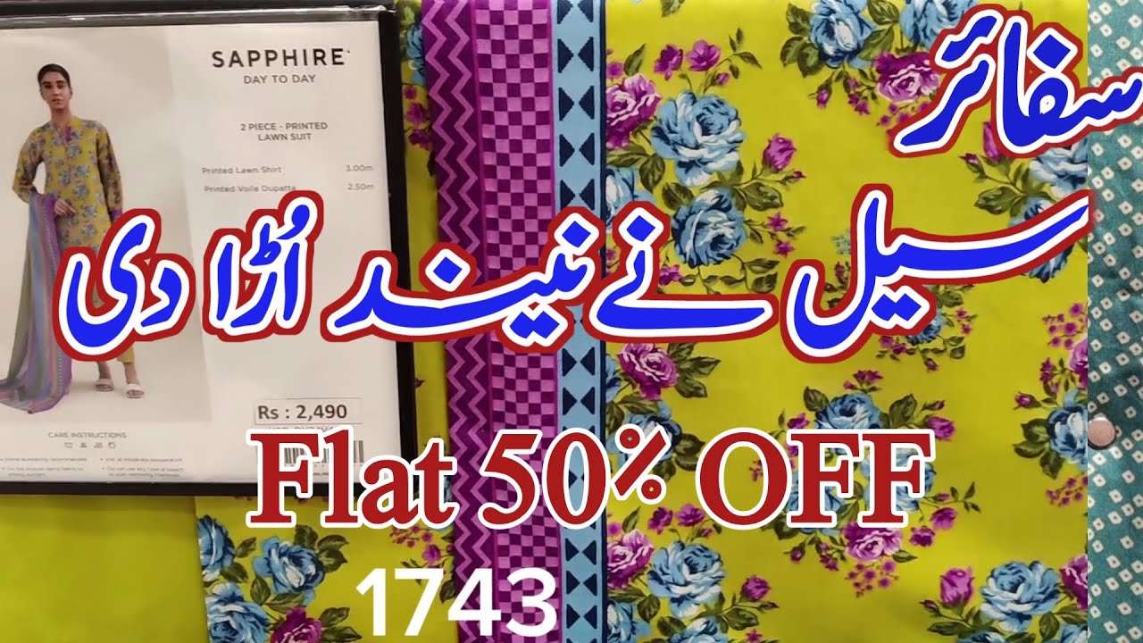 Sapphire Sale Today Biggest Discount || Sapphire Sale || Sapphire - YouTube